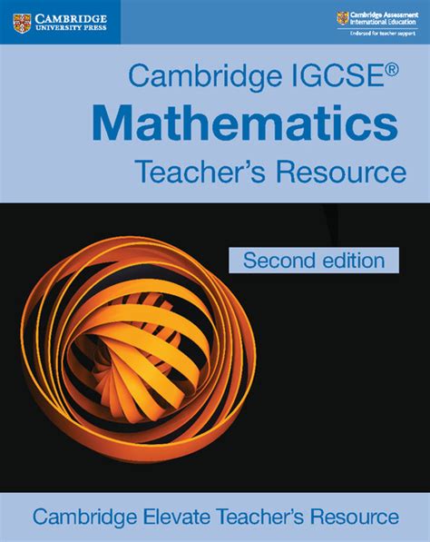 Cambridge Igcse® Mathematics Core And Extended Cambridge Elevate