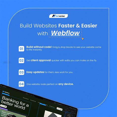 Boost Your Web Design With Webflow Netvorker Posted On The Topic Linkedin