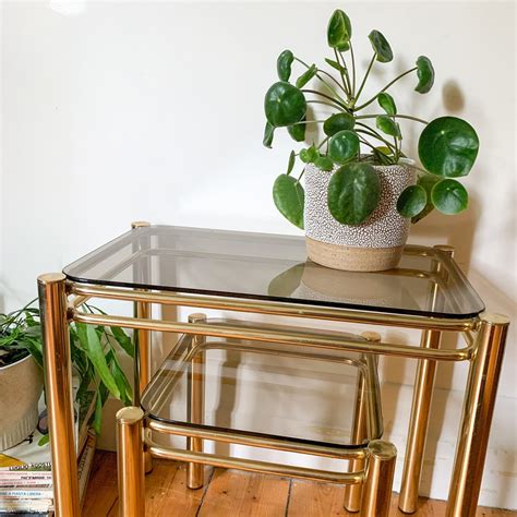 Brass Side Tables