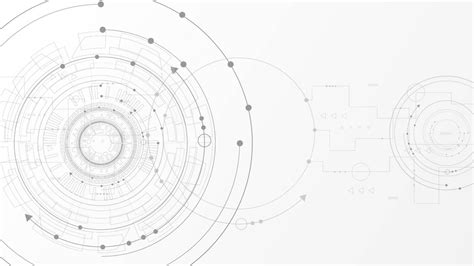 Circuit Technology Background With Hi Tech Digital Engineering Microchip Connect Vector