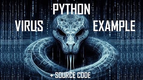 UNDETECTABLE PYTHON VIRUS EXAMPLE SOURCE CODE MALWARE Make Python Malware Coding YouTube