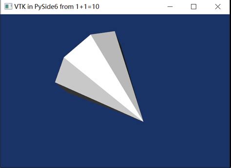 Pyside6下vtk小记 — 1110