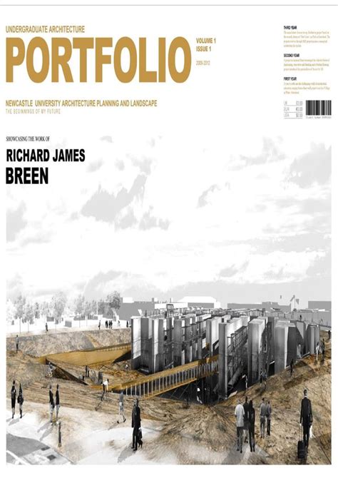 Undergraduate Architecture Portfolio Completed At Newcastle University 2009 2012 University