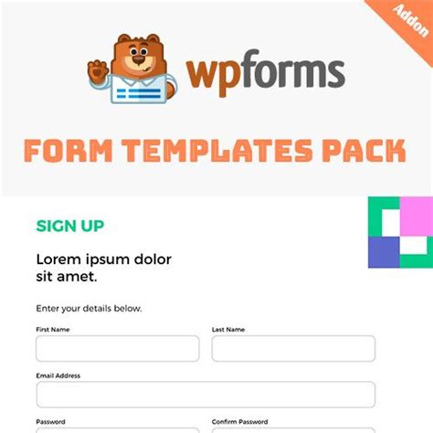 Wpforms Form Templates Pack Addon