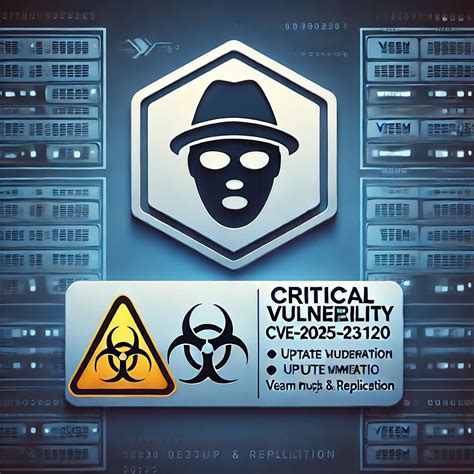 🚨 Veeam Patches Critical Rce Vulnerability Cve 2025 23120 In Backup