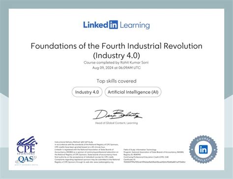 Rohit Kumar Soni On Linkedin Certificate Of Completion