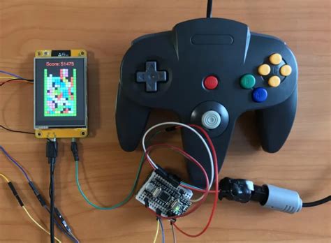 Play Tetris With A N64 Controller Adafruit Industries Makers