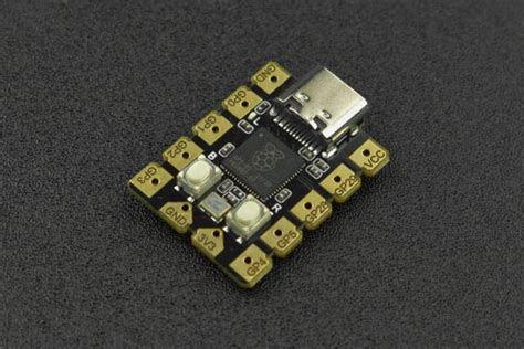 beetle rp2040 is a tiny raspberry pi rp2040 board with easily