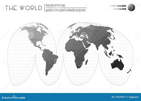 Vector Map Of The World Stock Vector Illustration Of Global 177678317