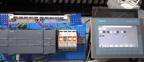 Ovládania Plc S7 1200 Cez Dotykový Hmi Panel