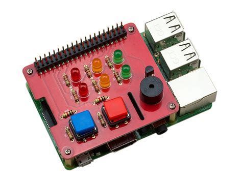 Raspberry Pi Pomodoro Timer With Lights Using Jamhat Hobby Board