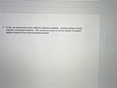 Solved 2 In Lab You Learned About Three Different