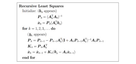 Recursive Least Squares Exploring Recursive Least Squares Rls By Adam Dhalla Python In