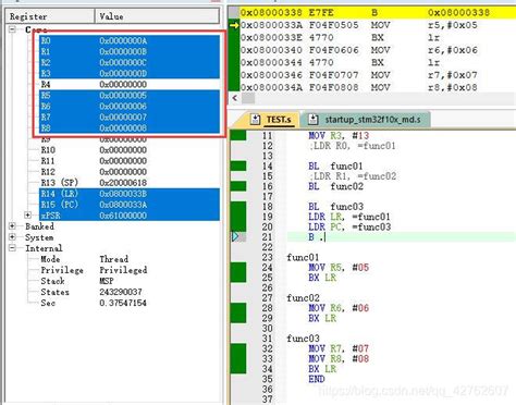 基于mdk下的stm32f103纯汇编语言练习 基于mdk的stm32处理器开发应用 csdn博客