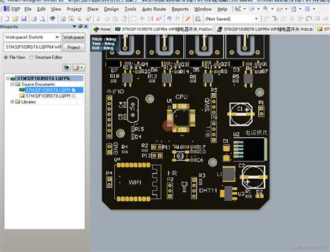 Drv8825多路电机驱动控制板硬件（原理图pcb）工程文件ad09设计的工程文件drv8825pcb Csdn博客