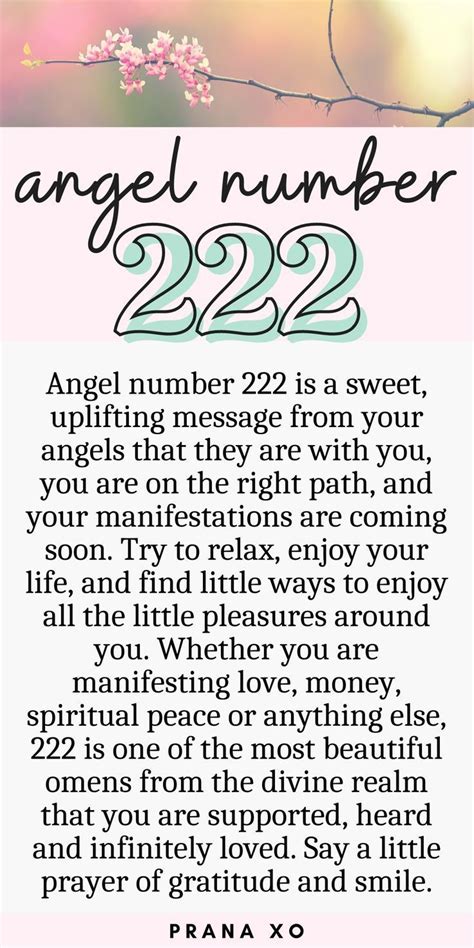 222 Angel Number Meaning For Law Of Attraction And Manifesting Angel
