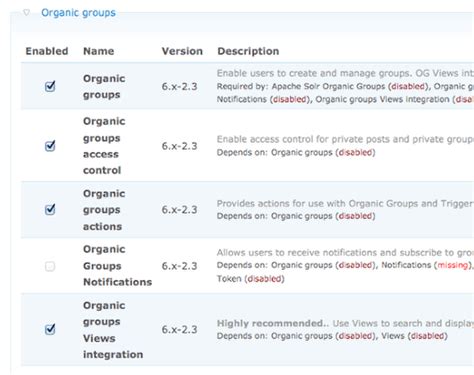 Organic Groups For Drupal 6 Ostraining