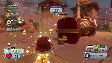 Plants Vs Zombies Gw2 Boss Hunt A Banquet For Sasquatch Crazy Mode Win