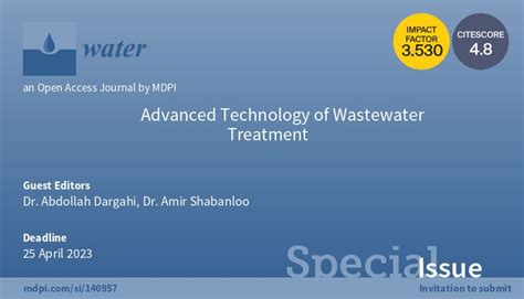 Water Mdpi On Linkedin Mdpiwater Specialissue Callforpapers