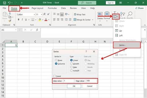 3 Cara Membuat Numbering Di Excel Secara Manual Dan Otomatis Idn Times