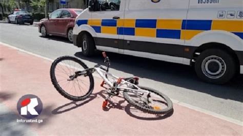 ველოსიპედით მოძრავ 10 წლის ბავშვს მანქანა დაეჯახა მოზარდი ჯერ ერთ