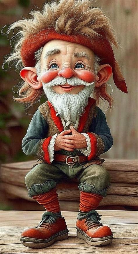 IrinaVeoret adlı kullanıcının Гномы и старички (мои) panosundaki Pin ...