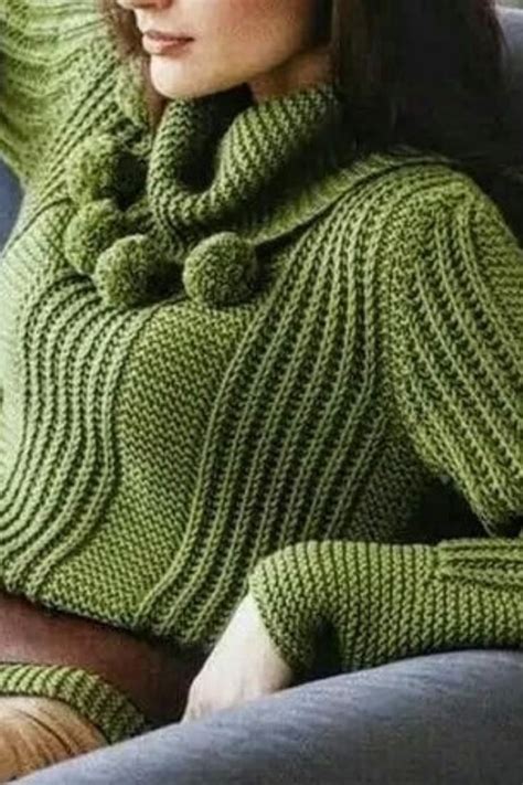 Вязаный свитер спицами схема Женские свитера Свитер Модели вязаных свитеров