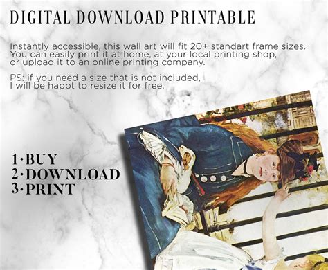 Edouard Manet The Railway 1873 Samsung Frame Tv Art Vintage