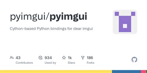 Github Pyimguipyimgui Cython Based Python Bindings For Dear Imgui