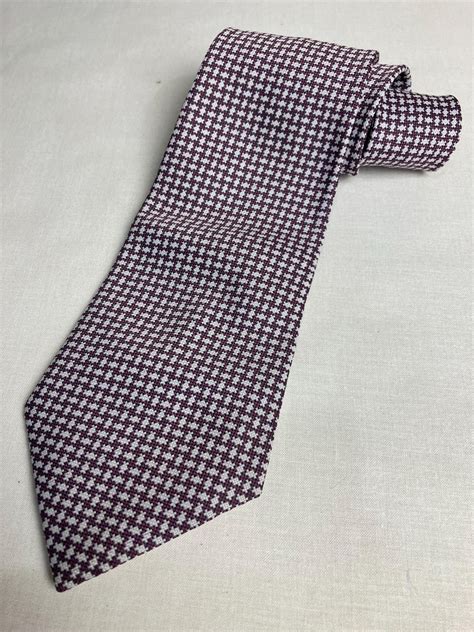 Vintage 1970s Wide Kipper Tie Made In Malta Jacquard Woven Polyester
