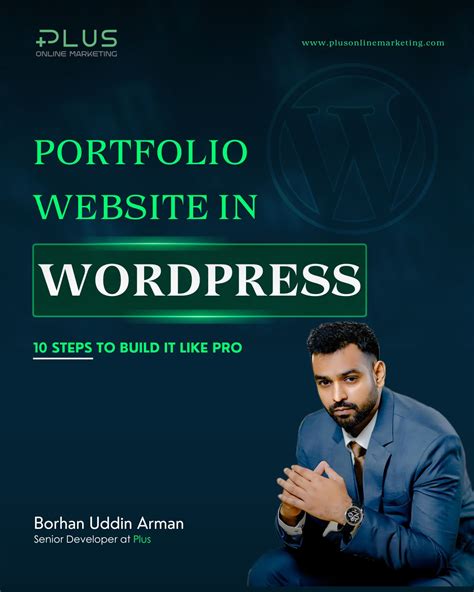 How To Build A Portfolio Website With Wordpress Borhan Uddin Arman Posted On The Topic Linkedin