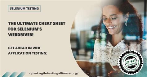 Selenium Webdriver Best Practices The Ultimate Cheat Sheet