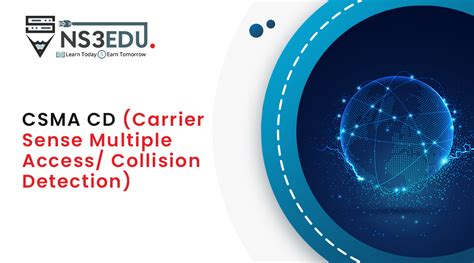 Csma Cd Carrier Sense Multiple Access Collision Detection