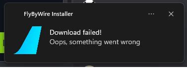 Failed To Install Salty Mod Issue Flybywiresim Installer GitHub