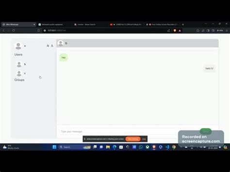 presenting my mini whatsapp node js backend project 🚀 pratham