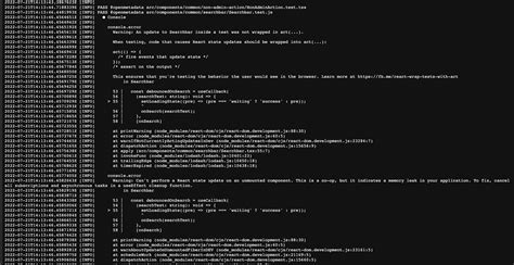 Ui Unit Tests Prints Too Many Errors In The Console · Issue 6247