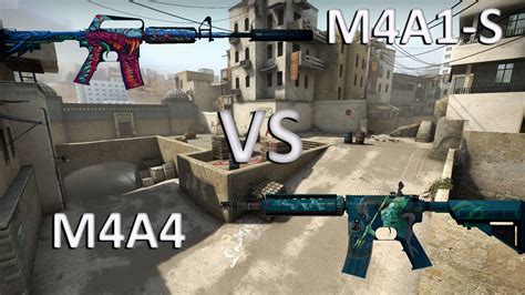 CSGO M4A4 vs M4A1 S Long tranh hổ đấu