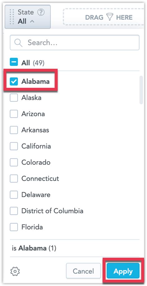 Create Dependent Filters On Dashboards Gooddata Cloud
