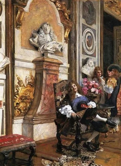 法国画家弗朗索瓦·弗拉芒，肖像画精妙绝伦，大场景画作人生百态 知乎