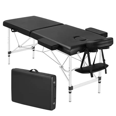 Adjustable Eco Friendly Folding Massage Table Bed Spa Tattoo Table