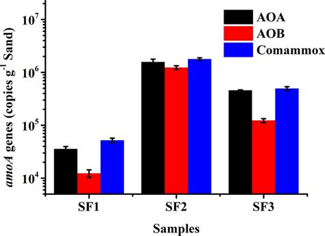Abundance Of Ammonia Oxidising Archaea Aoa Ammonia Oxidising