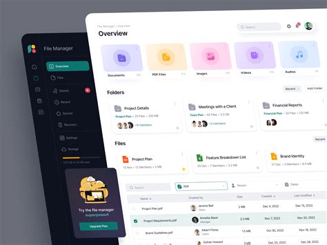File Management Storage App By Alexandr M For UGEM On Dribbble