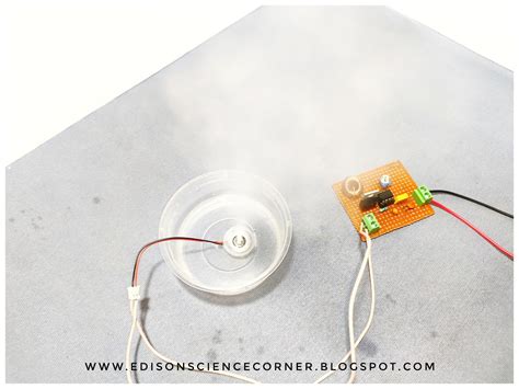 edison science corner diy mist maker using ic 555
