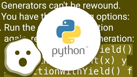 Resetting Generator Object In Python Youtube