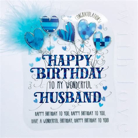 Happy Birthday To My Wonderful Husband
