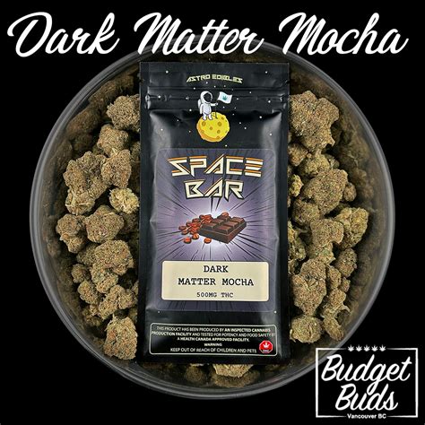 astro space bar dark matter mocha 500mg thc budget buds