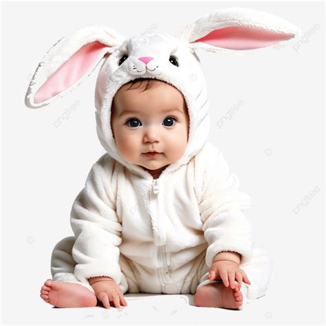 토끼옷을 입은 귀여운 아기 귀여운 아기 토끼 옷을 입고 토끼 옷을 입은 아기 Png 일러스트 및 이미지 에 대한 무료 다운로드 Pngtree