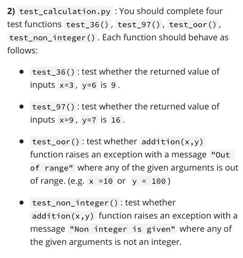 Solved Topic Multiplication With The Unit Test You Should Chegg Com