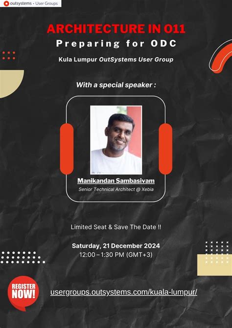 Keerthana Kannan On Linkedin Join Us Online For The Kuala Lumpur Outsystems User Group Session