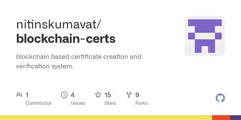 Github Nitinskumavat Blockchain Certs Blockchain Based Certificate Creation And Verification